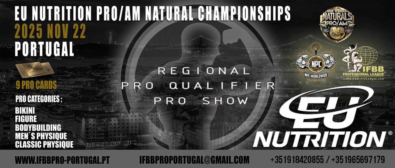 2025 EU Nutrition Pro Natural Championships - IFBB Pro
