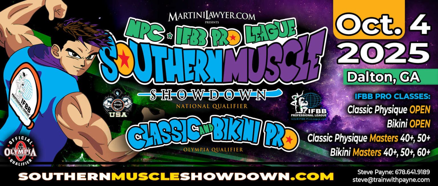2025 Southern Muscle Showdown Pro - IFBB Pro