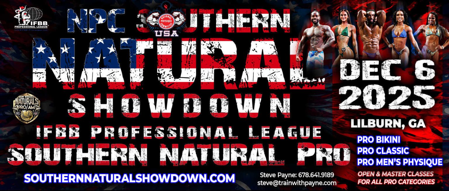 2025 Southern Natural Pro - IFBB Pro