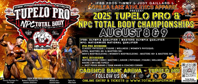 Pro Contest Banners - IFBB Pro