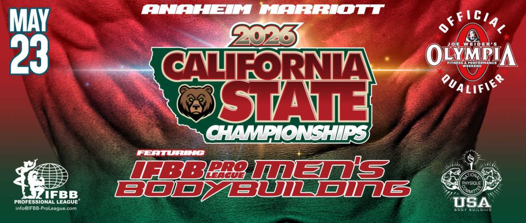 2026 California State Pro - IFBB Pro