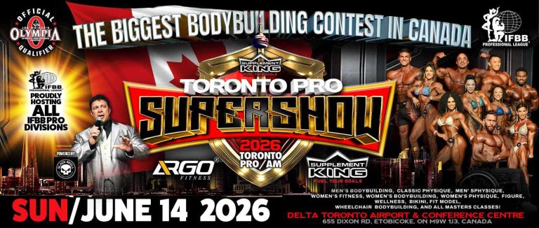 2026 Toronto Pro Supershow - IFBB Pro