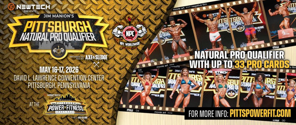 2026 Pittsburgh Natural Pro Qualifier - IFBB Pro