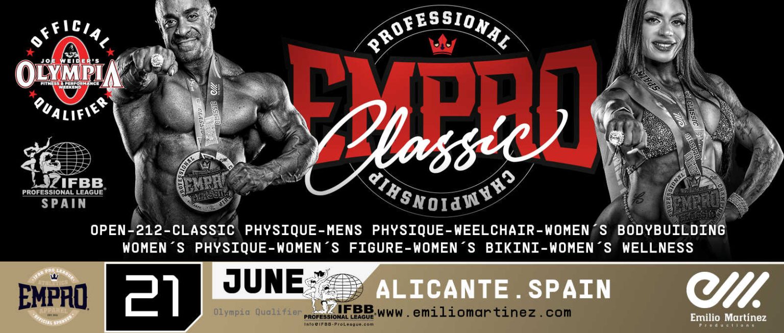 2026 Empro Classic Spain Pro - IFBB Pro